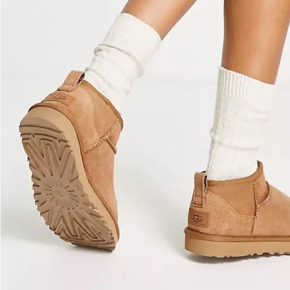 UGG | Shoes | Ugg Womens Classic Ultra Mini Chestnut 11619 Che | Poshmark
